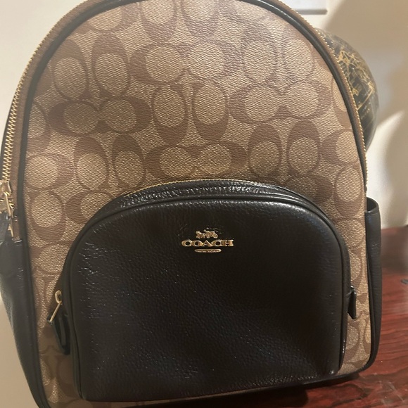Bags | Coach Outlet Backpack In Signature Canvas | Poshmark